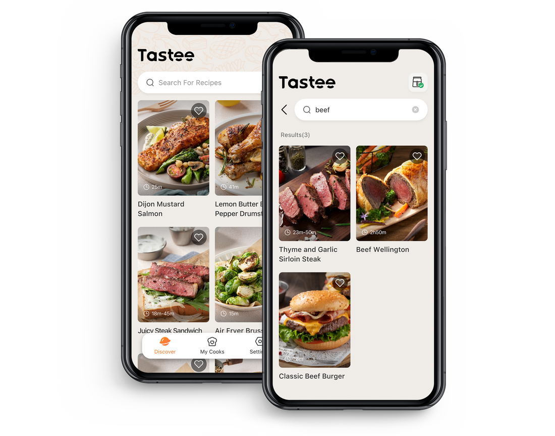 Tastee Sensor Magic, Best Smart Air Fryer for steak and other proteins